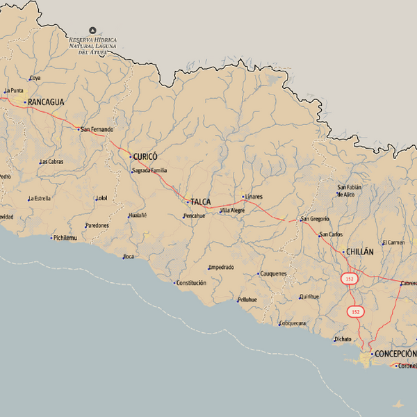 MAPA CHILE HORIZONTAL DIGITAL - Mapa Viajero