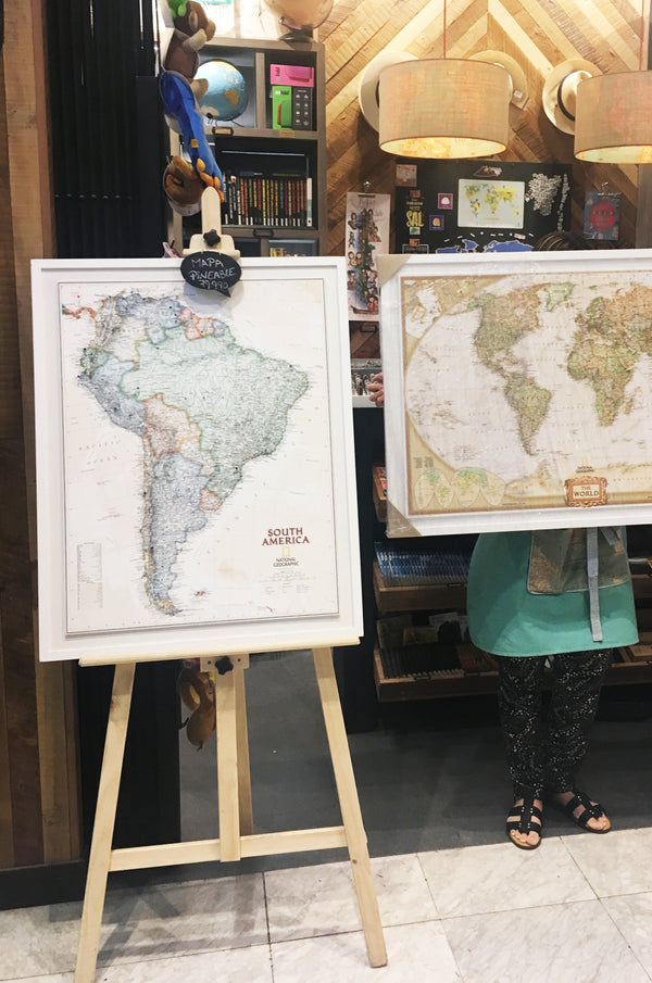 LAMINA MAPA SUDAMERICA PRE ORDER - Mapa Viajero